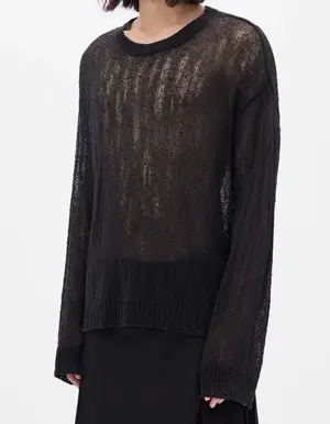 ANN DEMEULEMEESTER Joas Comfort Crew Neck Sweater