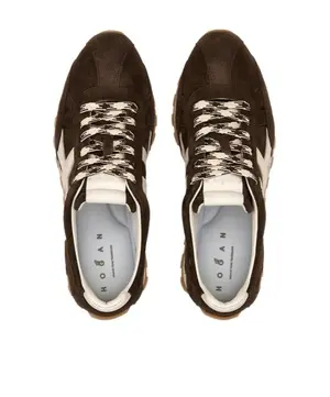 Hogan 86er Lace-up Sneakers - Brown