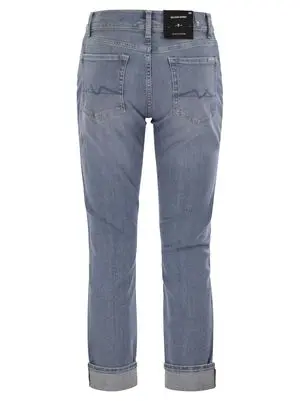 7 For All Mankind Relaxed Skinny Boyfriend Jeans