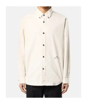 Stone Island Logo Embroidered Shirt