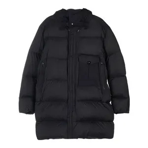 TEN C Hooded Quilted Puffer Jacket