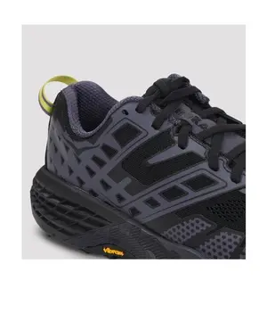 Hoka One One Speedgoat 2 Lace-up Sneakers - Black