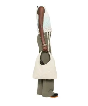 Missoni Zigzag Pattern Tote Bag - Nude