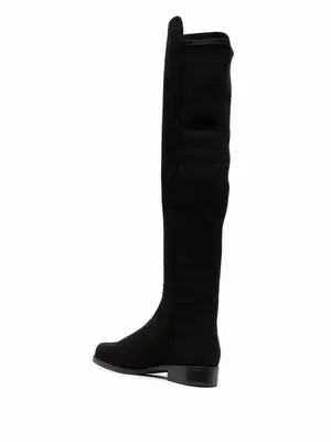 STUART WEITZMAN Knee-high Suede Boots - Black