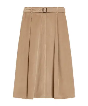 Max Mara Corduroy Trumpet Skirt