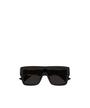 Bottega Veneta Geometric Frame Sunglasses - Black
