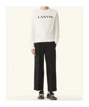 LANVIN Crew Neck Sweatshirt