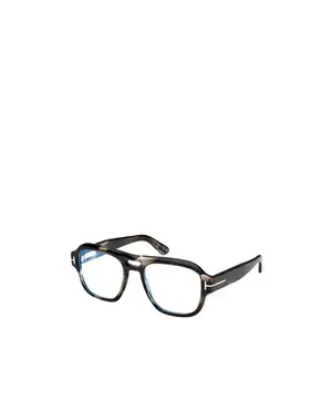 TOM FORD Aviator Frame Glasses - Black