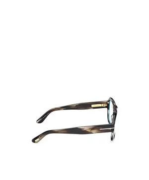 TOM FORD Aviator Frame Glasses - Black