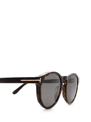 TOM FORD Ian Round Frame Sunglasses