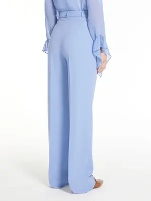 Max Mara High Waist Wool Trousers