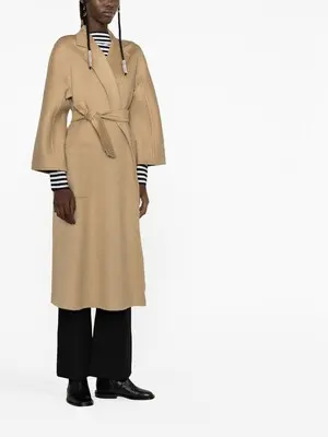 Max Mara Belted Cashmere Trench Coat