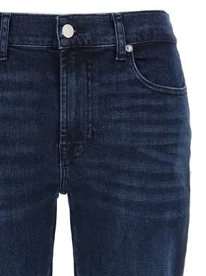 7 For All Mankind Relaxed Skinny Jeans With Cropped Legs