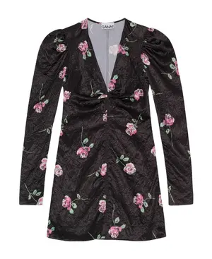 Ganni Floral Cocktail Dresses