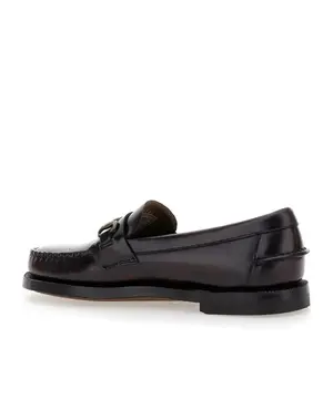 SEBAGO Classic Joe Penny Loafers With Decorative Metal Clip - Black