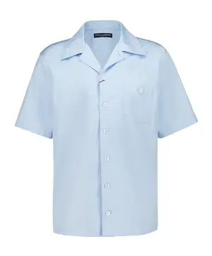 Dolce & Gabbana Camp Collar Shirts For Men