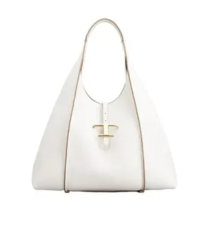 TOD'S T Timeless Medium Tote Bag - White