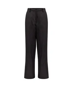 MAISON MARGIELA Single-stitch Logo Flared Trousers