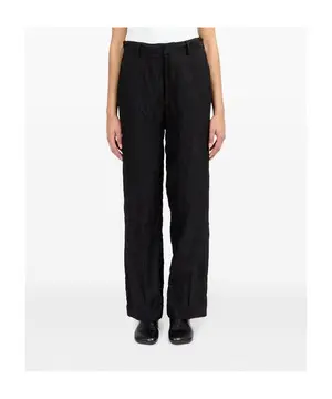 MAISON MARGIELA Single-stitch Logo Flared Trousers
