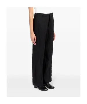 MAISON MARGIELA Single-stitch Logo Flared Trousers