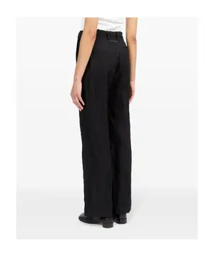 MAISON MARGIELA Single-stitch Logo Flared Trousers