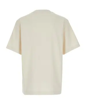 Burberry Logo Embroidered Crewneck T-shirt