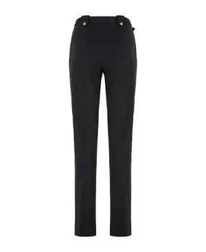 Versace Belted High Waisted Tailored Trousers