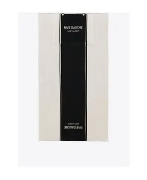 Saint Laurent Rive Gauche Towel Tote Bag