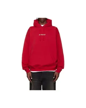 Vetements Long-sleeved Hooded Sweatshirt With Logo