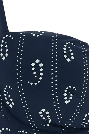 Tory Burch Paisley Print Bikini Top