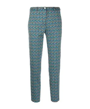 Seventy All-over Print Straight-leg Trousers