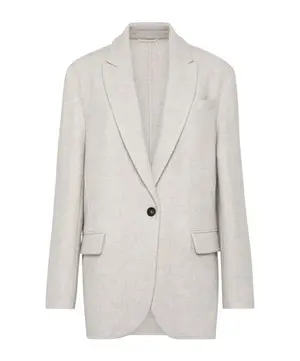 Brunello Cucinelli Monili Embellished Blazer - No