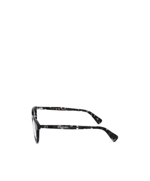 Kenzo Full-frame Eyeglasses - Black