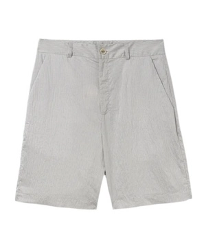 Gimaguas Nicolas Pinstripe Shorts - Gray