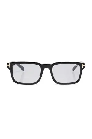 TOM FORD Tom Ford Full Rim Rectangle Sunglasses White