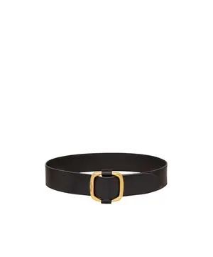 Saint Laurent Oval Wide Belt