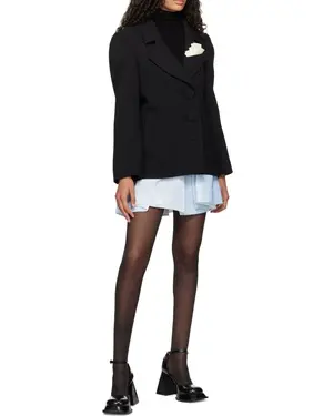 SHUSHU/TONG 83mm Block-heel Mary Jane Pumps