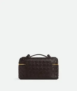 Bottega Veneta Woven Vanity Case - Black