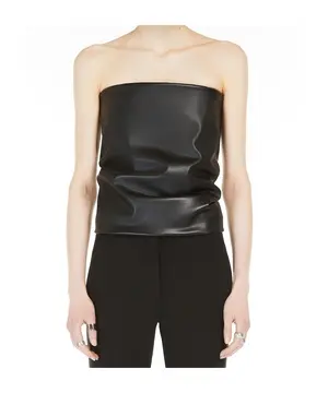 Sportmax Lindsey Gathered Sleeveless Top