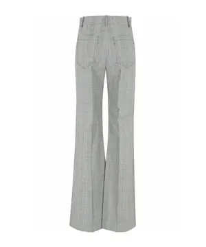 Victoria Beckham Pinstriped Straight-leg Trousers