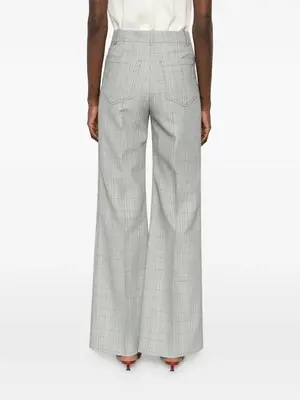 Victoria Beckham Pinstriped Straight-leg Trousers