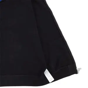 Burberry Zip-up Drawstring Hoodie - Black