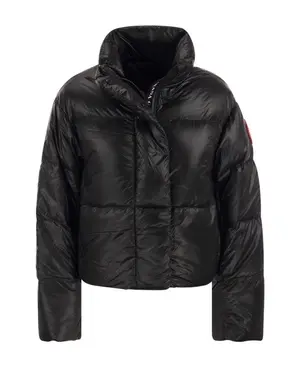 Canada Goose Cypress Cropped Puffer Jacket - Black