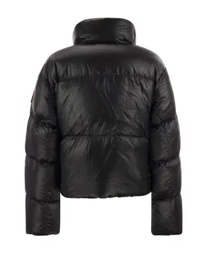 Canada Goose Cypress Cropped Puffer Jacket - Black