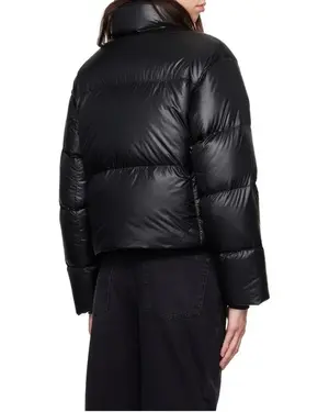 Canada Goose Cypress Cropped Puffer Jacket - Black