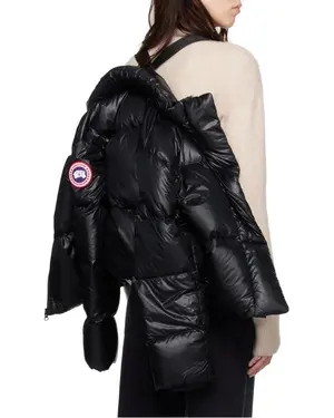 Canada Goose Cypress Cropped Puffer Jacket - Black
