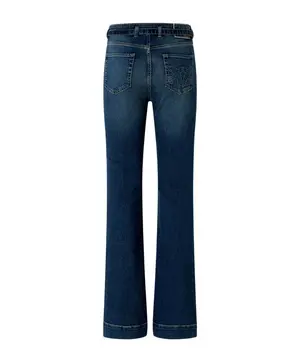Pinko Belted Logo Jeans