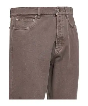 Brunello Cucinelli Garment-dyed Iconic Fit Five-pocket Trousers - Black