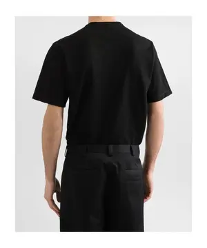 Dolce & Gabbana Dolce Gabbana Logo Tag Crewneck T-shirt - Black