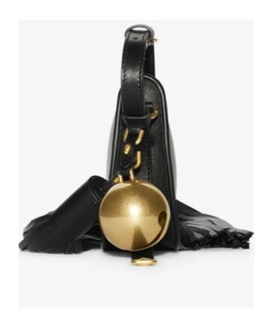 Burberry Mini Shield Ring Detailed Crossbody Bag